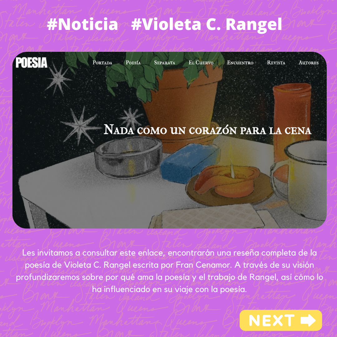 Les invitamos a leer una impresionante reseña de la poesía de Violeta C ...